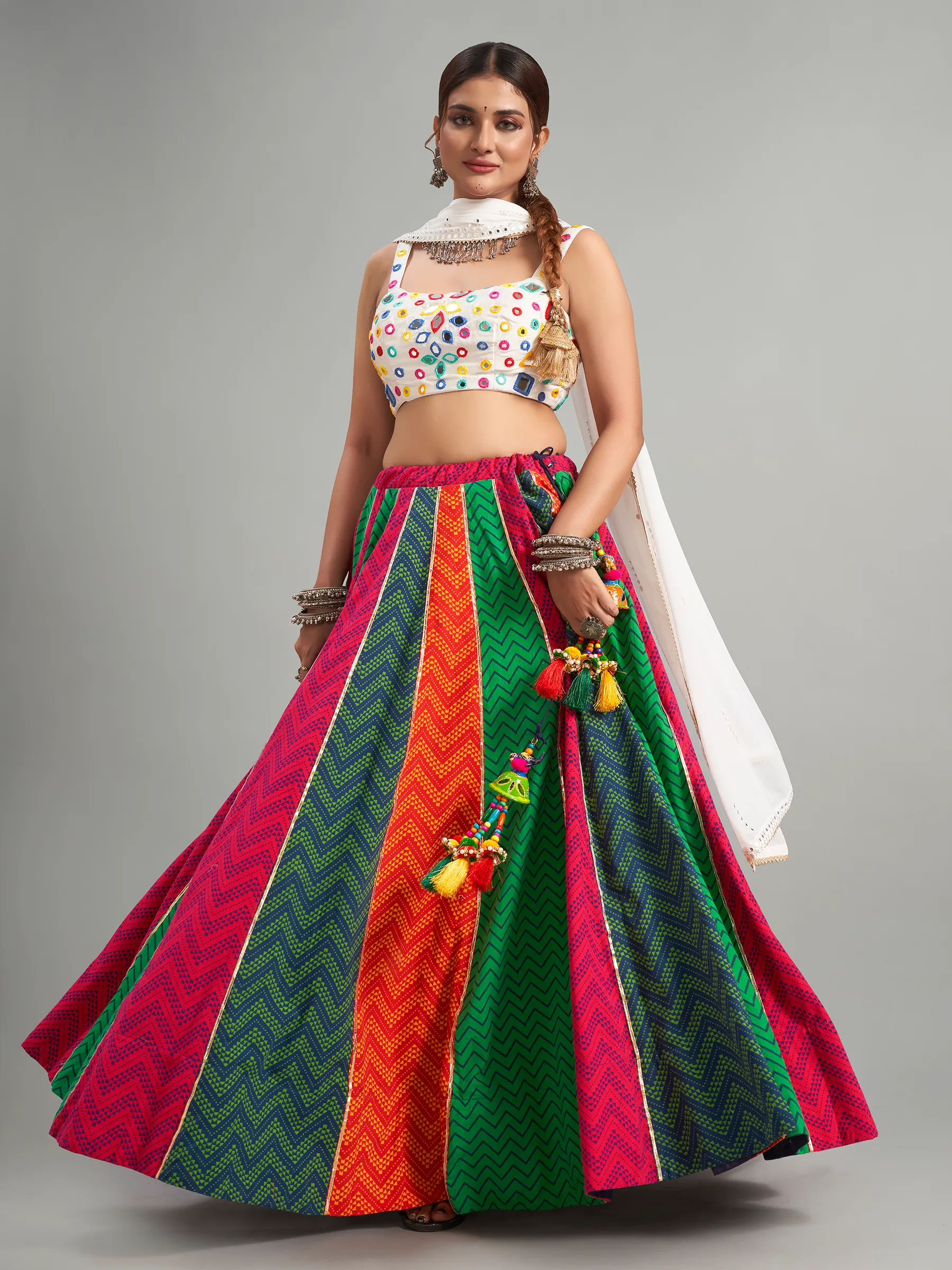 Top 20 Navratri Chaniya Choli Designs to Rock This Garba Season - Pumky